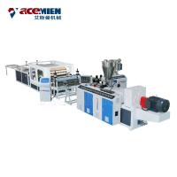 China Composite Plastic Roof Tile Making Machine PVC Glazed With Double - Screw for sale