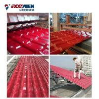 China Composite Roof Tile Forming Machine , Plastic Roof Tile Machine 2500 Kg for sale