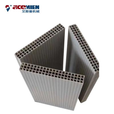 China Concrete Wall Extrusion Machine , Hollow Plastic Concrete Formwork Machine for sale