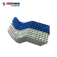 China PVC Roof Panel Roll Forming Machine Extrusion 75 Kw Sheet Thickness 2-3mm for sale