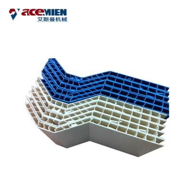 China PVC Roof Panel Roll Forming Machine Extrusion 75 Kw Sheet Thickness 2-3mm for sale