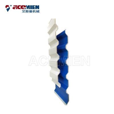 China Double Layer Corrugated Roof Sheet Making Machine PVC Roofing Wall Panel for sale