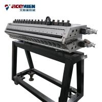 China PVC ASA Corrugated Sheet Roll Forming Machine Twin Wall Hollow Roofing Tile for sale