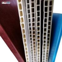 China 200mm 400mm PVC Ceiling Panel Making Machine Rectangle Square Panel Shape for sale