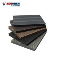 China PE HDPE Door Floor Deck Profile Production Line PC WPC Plastic Wood Durable for sale