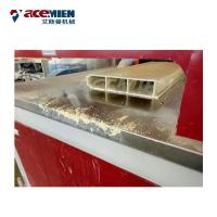 China PVC WPC Wood Plastic Composite Production Line Hollow Door Panel Customized Voltage for sale