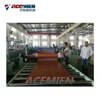 China Wide Board Wood Plastic Composite Machinery Foamed Door Hollow Door High Efficiency for sale