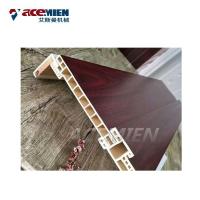 China PE HDPE Door Floor Deck Profile Production Line PC WPC Plastic Wood Durable for sale