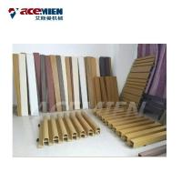 China Sawdust Board Wood Plastic Composite Production Line PVC UPVC Hollow Door for sale
