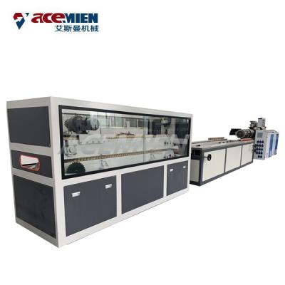 China Flooring WPC Extrusion Line PE PVC WPC Wood Plastic Composite 2500 Kg for sale