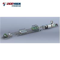 China Coroplast Transparent PP Hollow Sheet Extrusion Line 380 V 50 HZ 3 Phase for sale