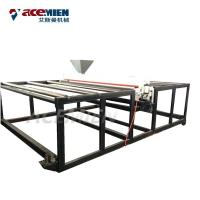 China Corrugated Plastic Sheets Extrusion Line , Polypropylene Hollow Fluted Sheet Machine for sale