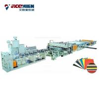 China Corflute Correx Sheet Plate Extrusion Line PP PE PC Hollow Board Automatic for sale