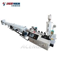 China Water Pipe Plastic Pipe Extrusion Machine PPR PP LDPE HDPE ABB Inverter for sale
