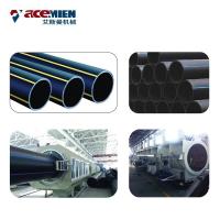 China Water Pipe Plastic Pipe Extrusion Machine PPR PP LDPE HDPE ABB Inverter for sale