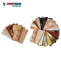 China Artificial Slab Stone Making Machine , Marble Making Machine Sheet Plastic PVC for sale