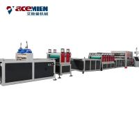 China Concrete Foundation Construction Machinery , Plastic Formwork Template Machine Width 9-20mm for sale