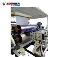 China Extruder SPC Flooring Machine Plastic Floor Sheet Conical Twin Screw Durable for sale