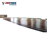 China Cutting SPC Flooring Machine PVC Vinyl Floor Tile Total Power 300 Kw Automatic for sale