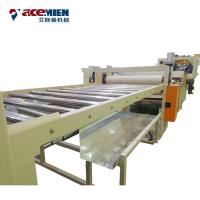 China 300 Kw PVC  Flooring Machine , Step Floor PVC Laminate Flooring Production Line for sale