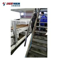 China PVC WPC SPC Flooring Machine Stone Floor Board Sheet Tile Speed 0.6-6m/Min for sale