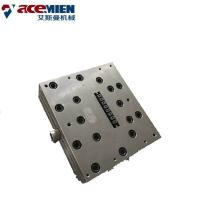 China Plastic Molding WPC Profile Machine , WPC Production Line Making Baluster Railing for sale