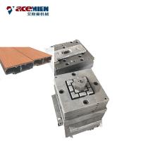 China Plastic Profile WPC Extrusion Machine , PVC Wood Tile Die Extrusion Line for sale