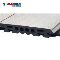 China Double Screw Wood Plastic Composite Production Line PE PVC WPC Profiles Machine for sale