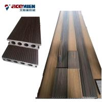 China PE PVC Wood Plastic Composite Making Machine WPC Door Frame Production Line for sale