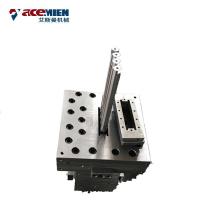 China WPC Embossing Wood Plastic Composite Production Line Profile Extrusion 3 Phase for sale