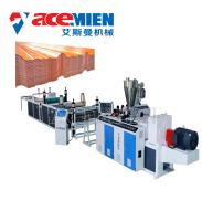 China Plastic Tile Corrugated Roof Sheet Making Machine 200 Kw Customized Power for sale