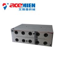 China 200mm 300mm PVC Ceiling Panel Making Machine With Plastic Wood Granule for sale