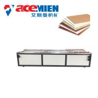 China Decorative PVC Ceiling Panel Making Machine With Vacuum Setting Table Blade Cutter for sale