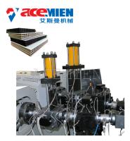 China Plastic Hollow Building Concrete Formwork Making Machine For Polypropylene Hollow Sheet for sale