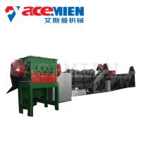 China 380 V 50 HZ Plastic Recycling Washing Line High Automatic Operating With Crusher for sale