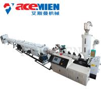 China PVC Plastic Pipe Extrusion Line Double Screw Weight 2-20 T High Efficiency for sale