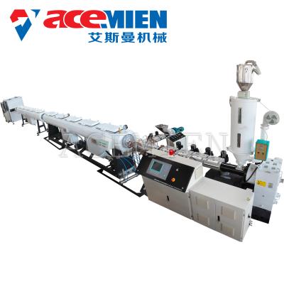 China PVC Plastic Pipe Extrusion Line Double Screw Weight 2-20 T High Efficiency for sale