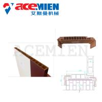 China PVC Door Sheet Wood Plastic Composite Production Line Optional Power Durable for sale