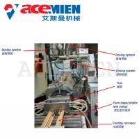 China 60~500kgs/H Profile WPC Production Line , WPC Extrusion Machine Custom Color for sale