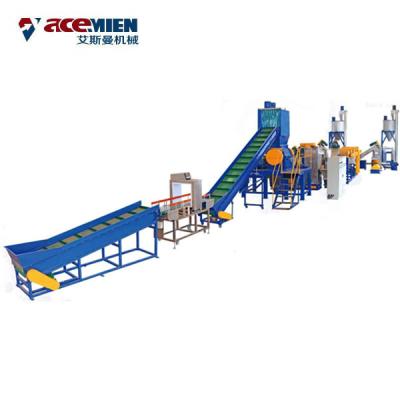 China Waste PET Bottle Plastic Recycling Washing Line 500-2000kg/Hour Stainless Steel 304 for sale