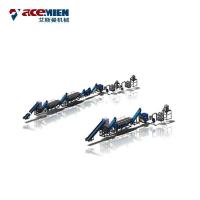 China Waste PET Bottle Plastic Recycling Washing Line 500-2000kg/Hour Stainless Steel 304 for sale