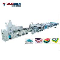 China Grid Plate PP Hollow Sheet Extrusion Line PP PE PC Hollow Board Sheet for sale