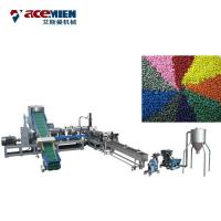 China Water Ring Cutting Plastic Film Agglomerator , Plastic Granules Machine PP PE for sale