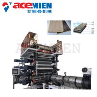 China Flooring Plastic Sheet Making Machine , SPC Flooring Making Machine 380V for sale