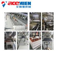 China Click Vinyl SPC Flooring Machine 30X4X4M Power 150-250 KW Easy Operation for sale