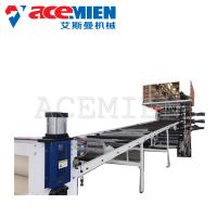 China High Output Plastic Floor Tile Machine , Floor Tiles Making Machine Click Vinyl for sale