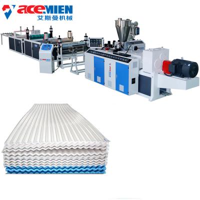 China Pvc Extrusion Board Corrugated Sheet Making Machine , Tile Forming Machine for sale