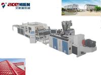 China Spanish Style PVC Plastic Roof Tile Making Machine for sale