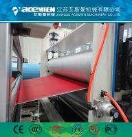 China 250KW Bamboo Shape Glazed Plastic Roofing Tile Co Extrusion Machine with Smart Control System for sale