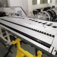 China Co-extrusion Tech Plastic Corrugated  Tile Forming Machine for Both Circular and Trapezoid Shape for sale
